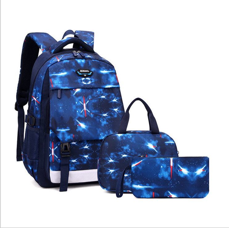 Waterproof Lightweight 3pcs Children Backpack School bag Set for Middle ...